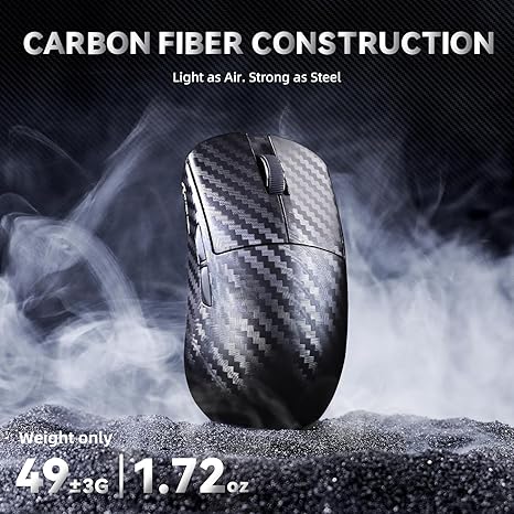 Attack Shark R11 Ultra 8K Carbon Fiber Wireless Gaming Mouse - Phantom ...