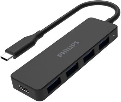 Philips SWR1603G 4-Port USB-C Hub