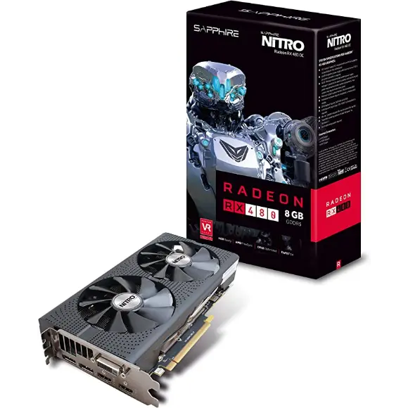 Sapphire RX 480 8gb NITRO Graphics Card