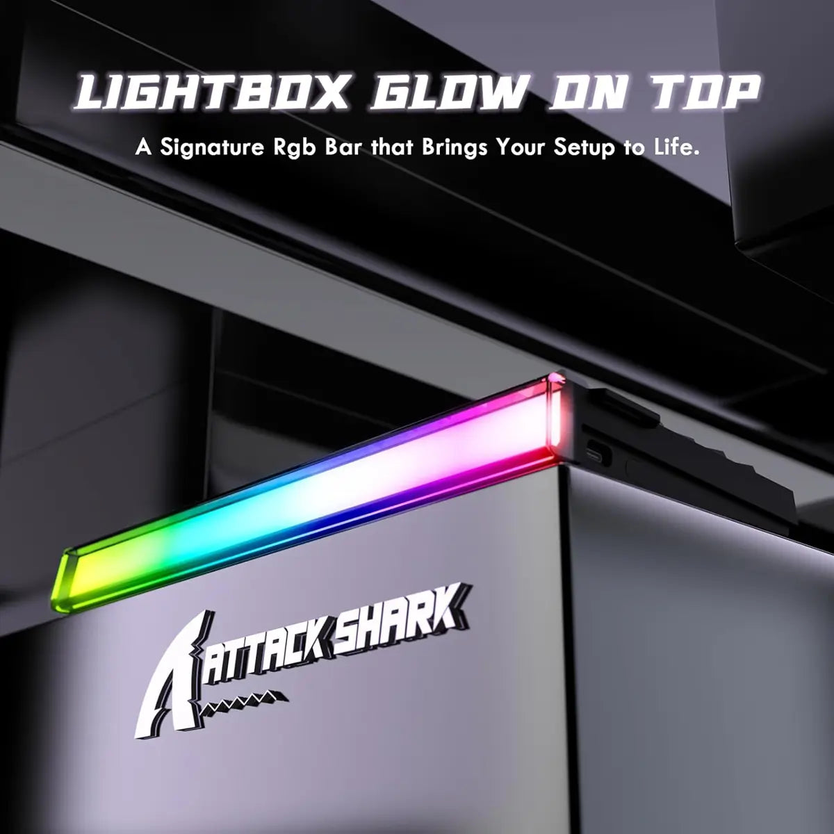 Attack Shark R85 HE 75% Wired Mechanical Keyboard - Moonlight